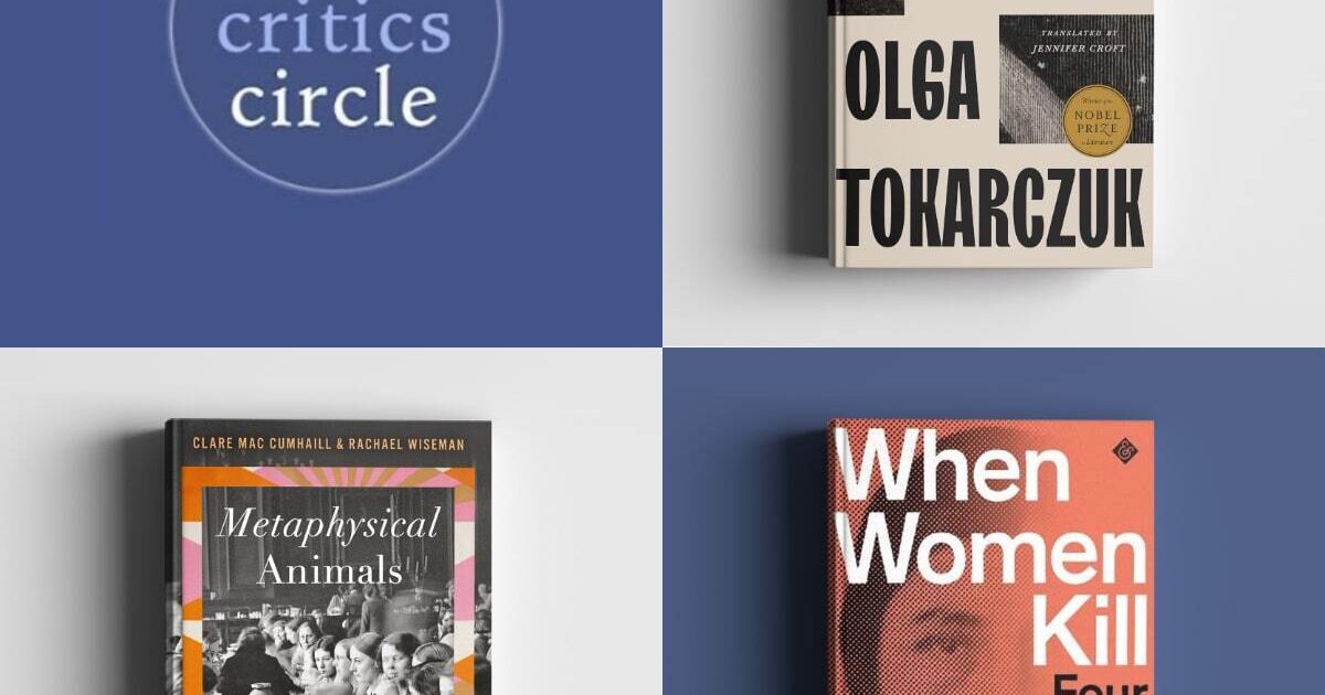 National Book Critics Circle Awards finalists announced for publishing ...