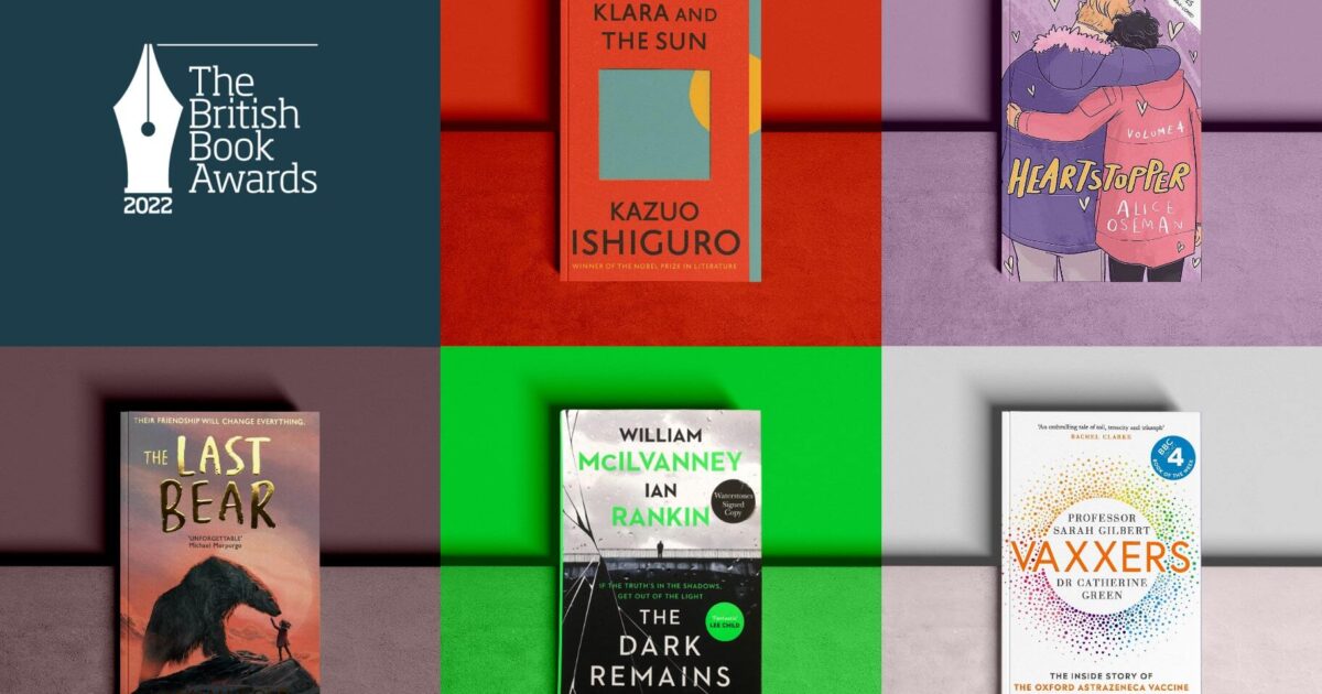RCW Authors shortlisted for British Book Awards 2022